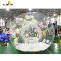 China Party Inflatable Balloon House Dome Tent Kids Outdoor Clear Igloo Tent for sale