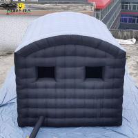 China Multi Purpose Outdoor Party Inflatable Club Tent Blow Up Event Tent Black Color OEM for sale