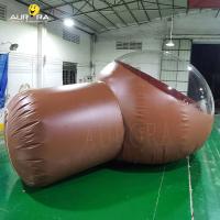 China Transparent Inflatable Bubble House Tent 12ft Customized Color for sale
