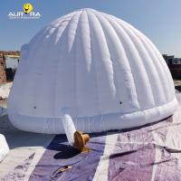 China PVC White Inflatable Dome Tent / Outdoor Inflatable Igloo For Exhibition for sale