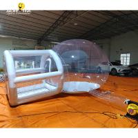 China Luxurious Lodge Inflatable Igloo Dome Tent Kids Party Rental Bubble Balloon House for sale