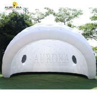 China Large Events Camping Inflatable Club Tent , Blow Up Igloo Dome Tent Custom Color for sale