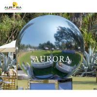 China Inflatable Mirror Spheres Shaped Balloons 1m - 5m Diameter For Advertising Activity for sale