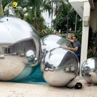 China Shiny Reflective Giant Inflatable Mirror Balloon Gold Silver Color 40cm 50cm 60cm 70cm for sale