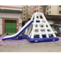 China OEM Logo Inflatable Water Toys Floating Water Slide Tower For Kids Or Adults for sale