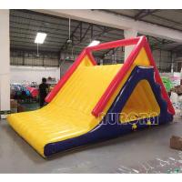 China OEM Logo Inflatable Water Toys Floating Water Slide Tower For Kids Or Adults for sale