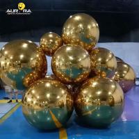 China Wedding Event Decoration Inflatable Mirror Balloon , Inflatable Mirror Spheres OEM ODM for sale