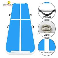 China 10m 12m Air Track Inflatable Gymnastics Mat Fitness Commercial Gym Mat Customized for sale