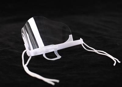 China Transparent Catering Plastic Chin Face Shield Masks for sale