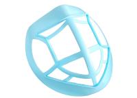 China Breathable Reusable PE 3d Mask Holder Inner Support Frame For Masks Wearing for sale