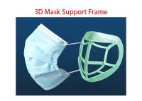 China Breathable Reusable PE 3d Mask Holder Inner Support Frame For Masks Wearing for sale