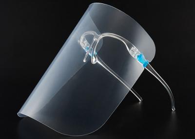China Stylish  Protective Spectacles Eyeglass Face Shield Spectacle Mounted Full Face Shield for sale