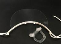 China Transparent Sanitary Chin Mouth Shield Guard Non Fog For Healthcare Workers for sale