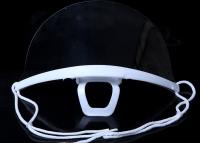 China Reused Splash Proof Face Visor Anti Fog Mouth Shield Cover Transparent for sale