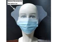 China Transparent Anti Fog Face Shield Anti Mist Face Shield Moveable Face Shield for sale
