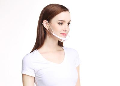 China Hygienic Anti Droplet Clear Adjustable Visor Face Shield Half Face for sale