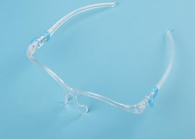 China 10PCS Reusable Transparent Anti Reflective Half Visor Face Shield for sale