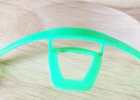 China Green Catering Anti Spit Transparent Plastic Clear Open Mouth Shield for sale
