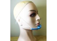 China Reusable Breathable Plastic Clear Nose And Mouth Shield Anti Saliva for sale