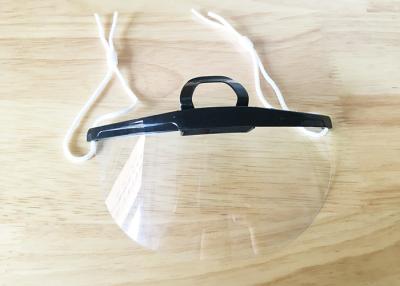 China 6 Colors PPE Transparent Plastic Clear Mouth Shield With Anti Fog Lens for sale