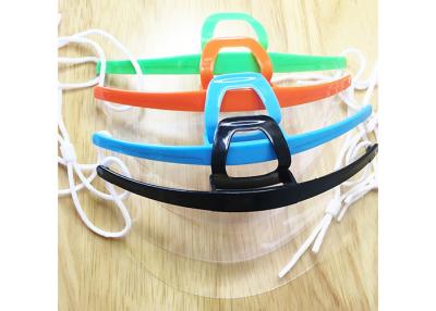 China Supermarkets Anti Spit Splash Proof Mouth And Nose Shield Visor Chin Face Visor for sale