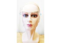 China Splash Proof Ppe Eyeglass Face Shield Clear Glasses Protector Built In Glasses for sale