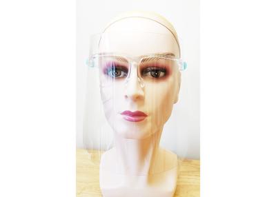 China Splash Proof Ppe Eyeglass Face Shield Clear Glasses Protector Built In Glasses for sale