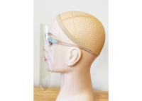 China Splash Proof Ppe Eyeglass Face Shield Clear Glasses Protector Built In Glasses for sale