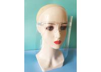 China Perspex Spectacle Clear Reusable Anti Fog Face Shield Fog Free Anti Reflective Face Shield for sale