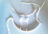China PET Plastic Chin Face Mouth Shield For Food Handling Reusable With Elastic Nylon Rope for sale