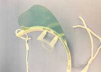 China Sanitary Transparent Under The Chin Face Shield Anti Fog Mouth Shield  With Nose Piece for sale