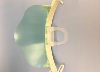 China Reusable Breathable Small Plastic Chin Face Shield Protective Face Visor Shield for sale
