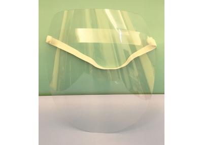 China Moveable Plastic Splash Proof Pp Polypropylene Face Shield Visor Fog Free for sale