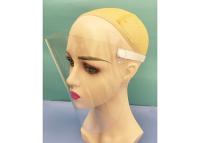 China Adult Clear Plastic Medical Anti Fog Face Shield Visor Anti Glare Moveable Face Shield for sale
