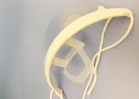 China White Polyester European Style Transparent Nose And Mouth Face Shield FDA Approved for sale