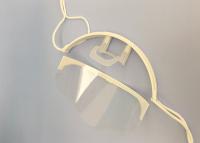 China 10PC Set Plastic Chin Face Shield Pvc Mouth And Nose Plastic Shield For Adults for sale