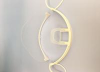 China 10PC Set Plastic Chin Face Shield Pvc Mouth And Nose Plastic Shield For Adults for sale