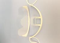 China Sanitary Clear Small Plastic Mouth Shield FDA Approved for sale