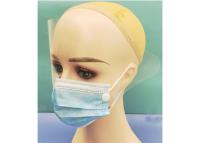 China Dental Clinic Splash Proof Disposable Face Shields Medical Face Visor Anti Fog for sale