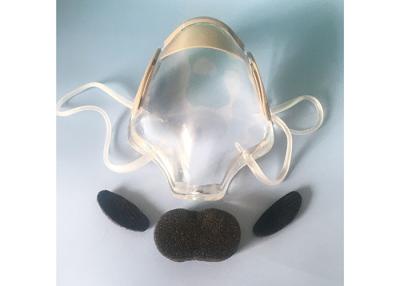 China Easy Disinfected Reusable Half Visor Face Shield Clear Plastic For Jogging for sale