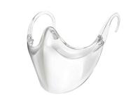 China 24x19cm Anti Saliva Transparent Open Mouth Shield Polycarbonate Guard for sale