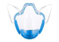 China Black Janpanese Style Reusable PC Clear Mouth Shield Mask Visor Medical for sale