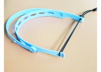 China Fda Approved Blue Pet Plastic Face Shield With Adjustable Headband For Exercising for sale