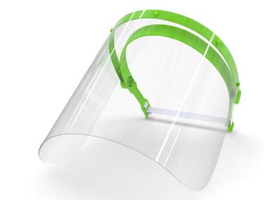 China Dental Foldable Sanitary Anti Spit Clear Reusable Face Shield Visor With Hd View for sale
