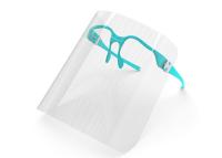 China Anti Fog Detachable Eyeglass Frame Face Shield Goggle Shield Face Visor for sale