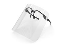 China Anti Fog Detachable Eyeglass Frame Face Shield Goggle Shield Face Visor for sale