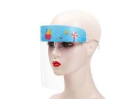 China Reusable Clear Acrylic Eyeglass Face Shield That Attaches To Glasses with PET films for sale