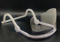 China Lightweight Plastic Laboratory Foldable Mouth Only Face Shield Visor Dental Clear for sale
