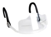 China Food PC Reusable Anti Fog Mouth Shield Plastic Sheet Fog Free Face Shield for sale