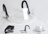 China Food PC Reusable Anti Fog Mouth Shield Plastic Sheet Fog Free Face Shield for sale